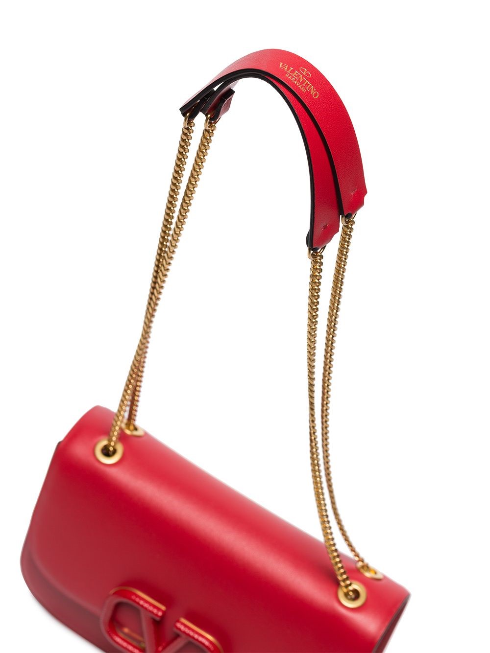 Handbag With V Logo | semashow.com